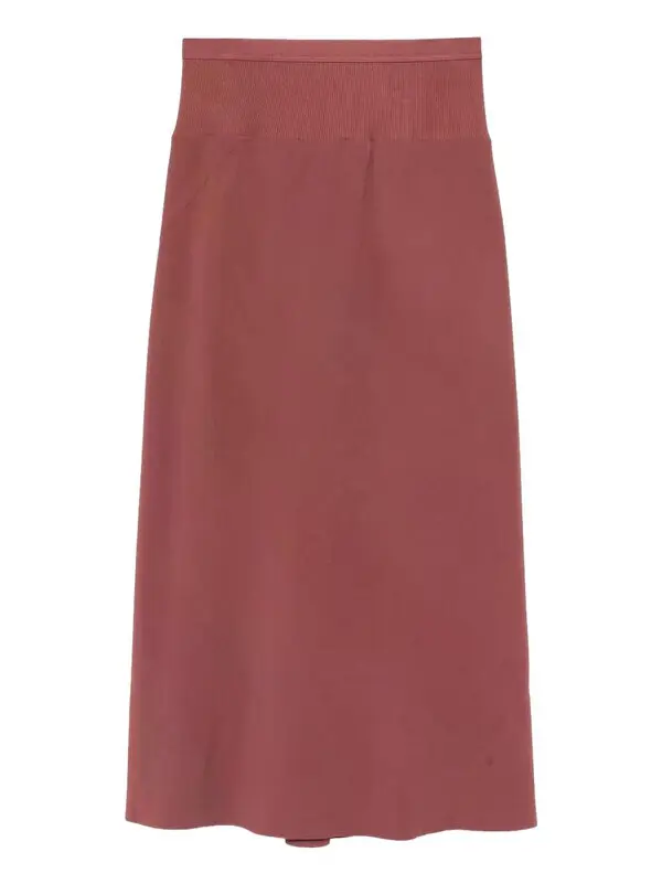 Rick Owens Knee Bias Skirt - Pink