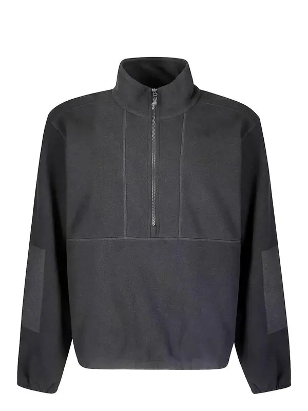 GR10K Half-zip Long-sleeved Sweater - Black