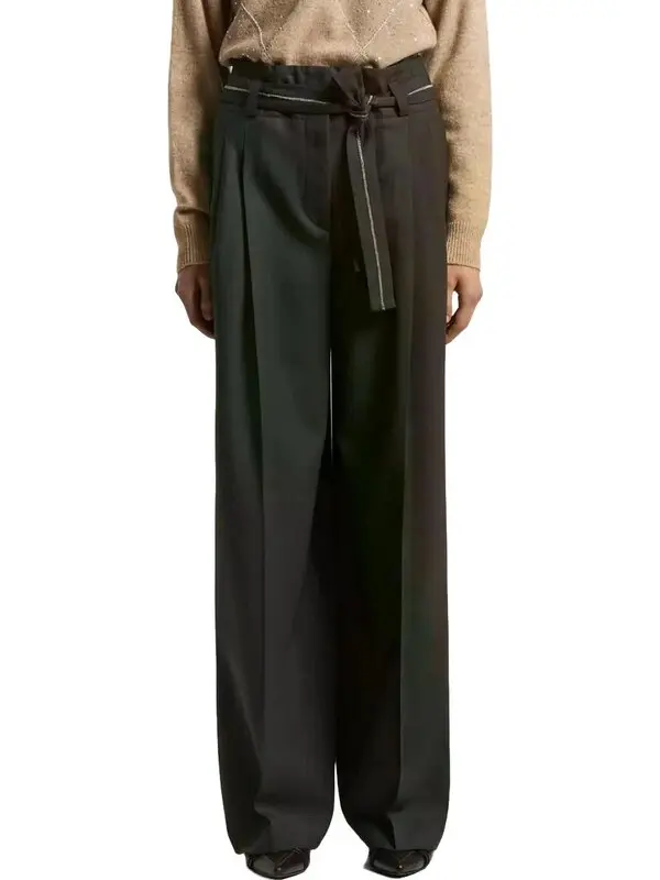 Peserico Tailored Trousers - Brown