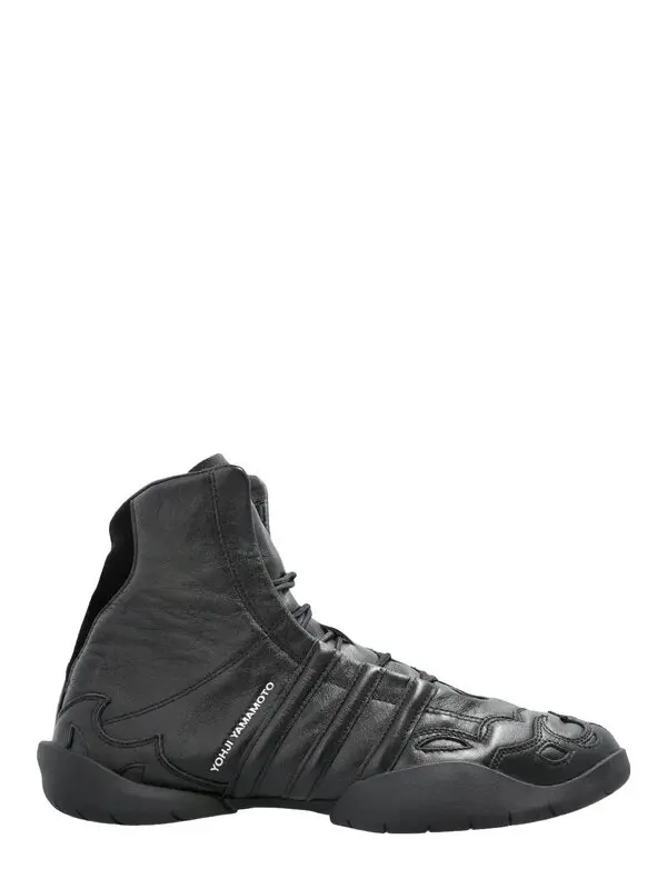 Y3 Regu 2002 Hi Sneakers - Black