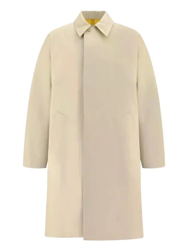 Givenchy Cotton Trench Coat With Welt Pockets - Neutrals