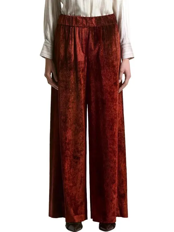 Peserico Corduroy Trousers - Red