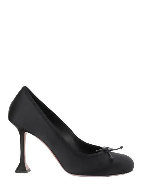 Amina Muaddi 95mm Bow-detail Pumps - Black
