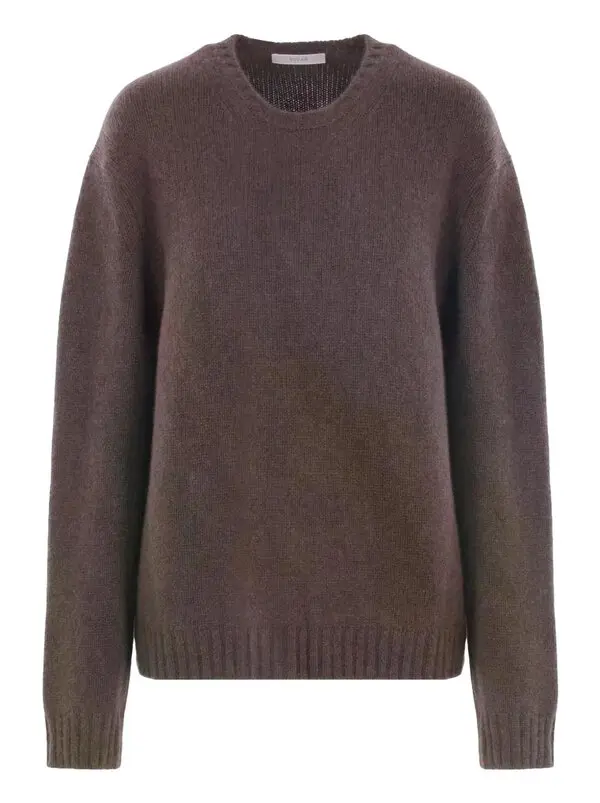 Dusan Crew-neck Cashmere Sweater - Brown