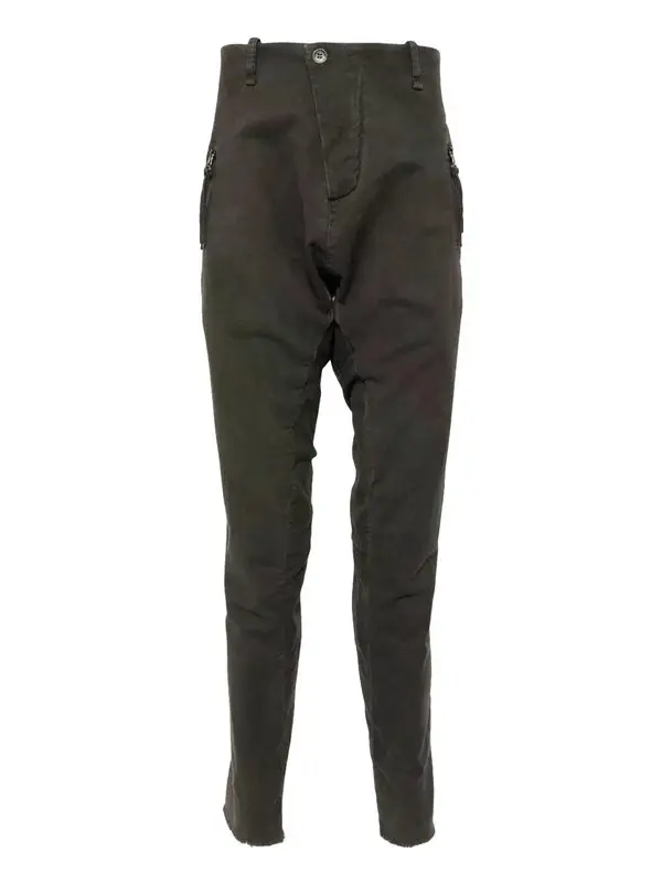 Masnada Drop-crotch Trousers - Brown