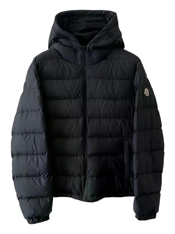 Moncler Laveraet Hooded Quilted Jacket - Black