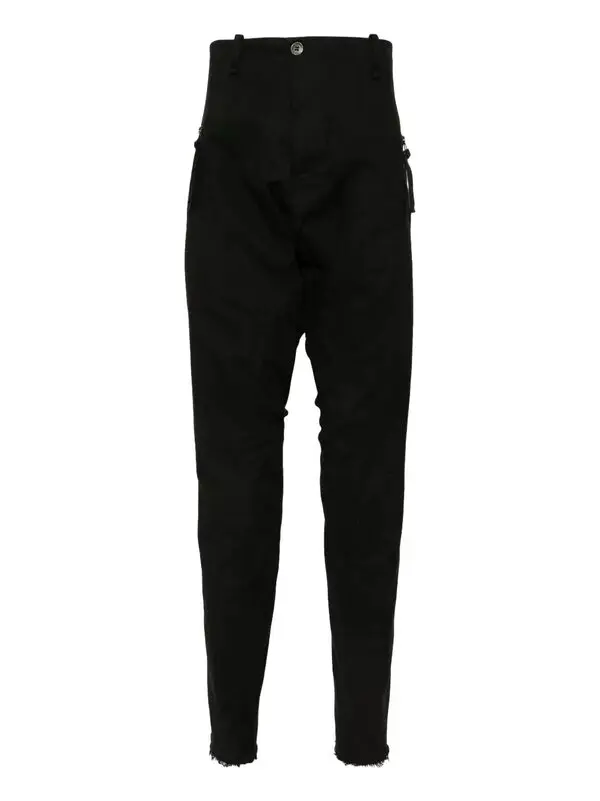 Masnada Drop-crotch Trousers - Black