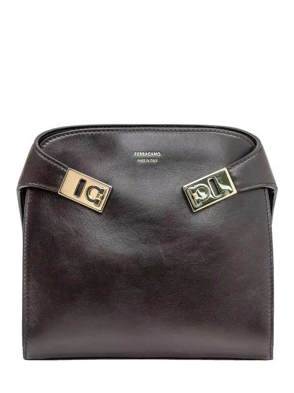FERRAGAMO Small Hug Belt Bag - Brown