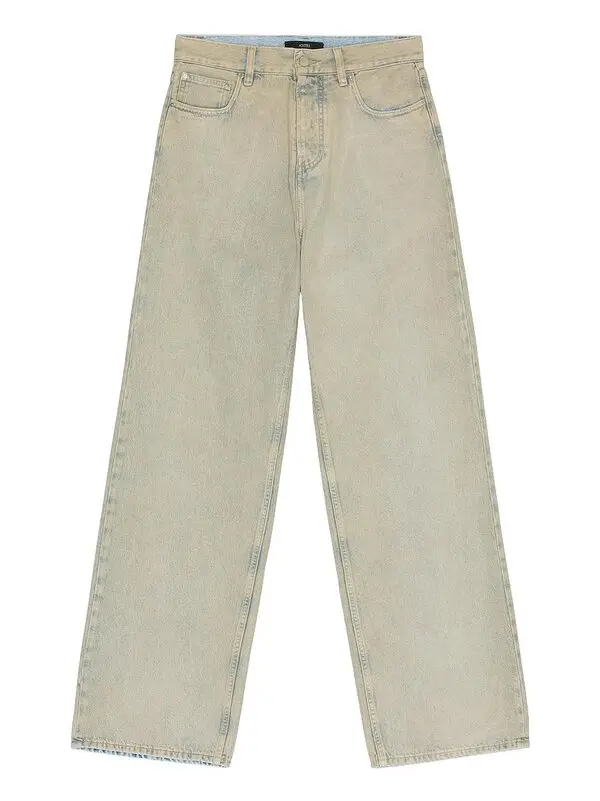 Amiri Washed Baggy Jeans - Indigo Desert