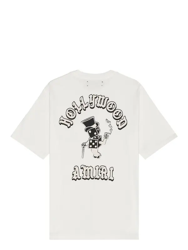 Amiri Magic Tee In White - Ivory