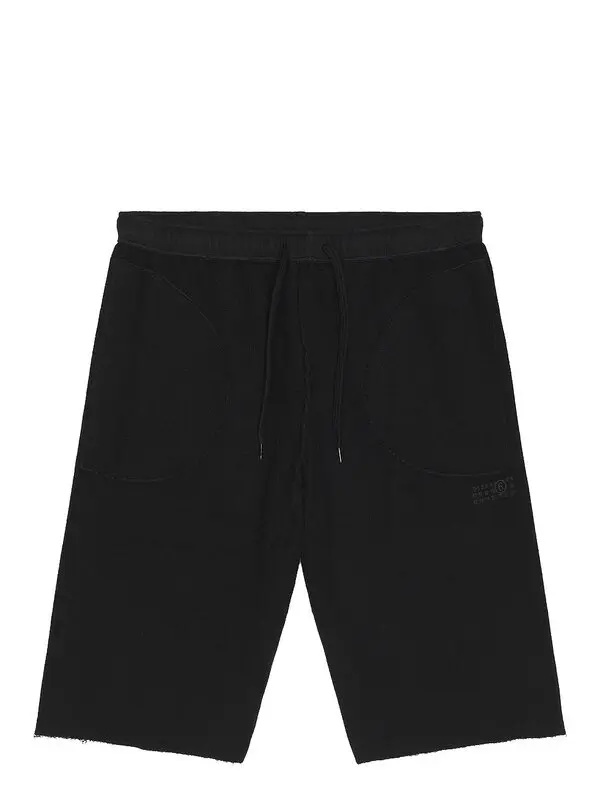 MAISON MARGIELA Jersey Shorts - Black