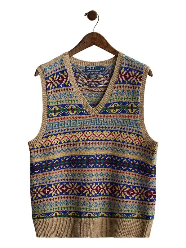 Ralph Lauren Fair Isle Sweater Vest - Multi