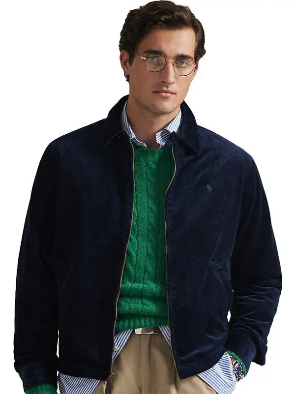 Ralph Lauren The Wynton Corduroy Jacket - Hunter Navy