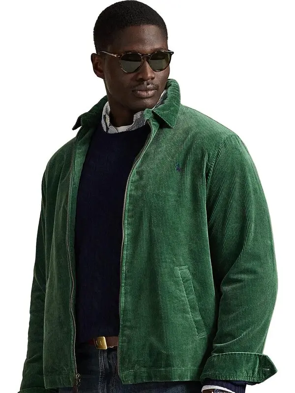 Ralph Lauren The Wynton Corduroy Jacket - Meadow Green