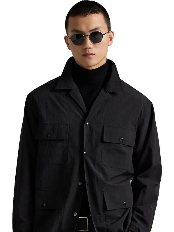 Ralph Lauren Lightweight Utility Overshirt - Polo Black