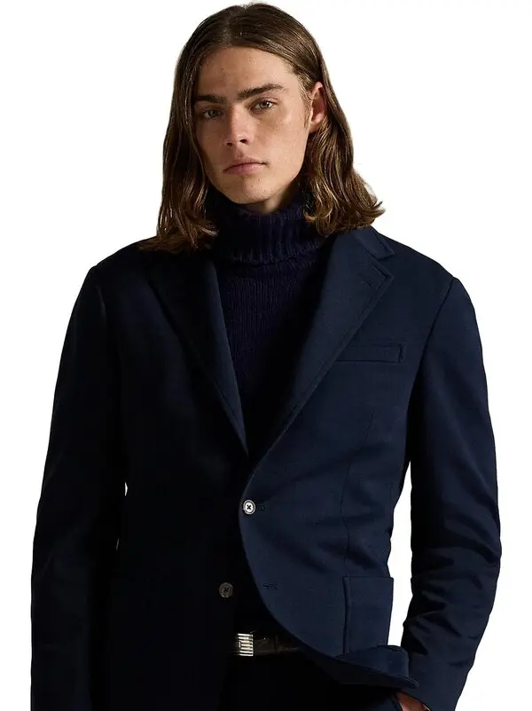 Ralph Lauren Polo Soft Modern Fit Double-knit Jacket - Aviator Navy