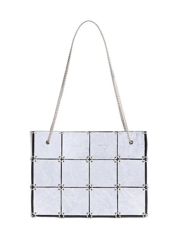 Khaite Mini Emma Evening Bag - Silver