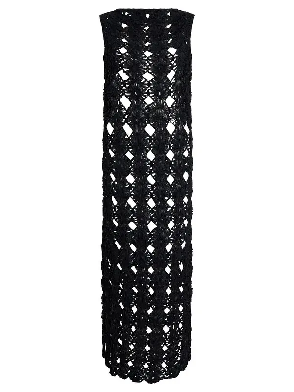 Khaite Cressida Floor-length Dress - Black