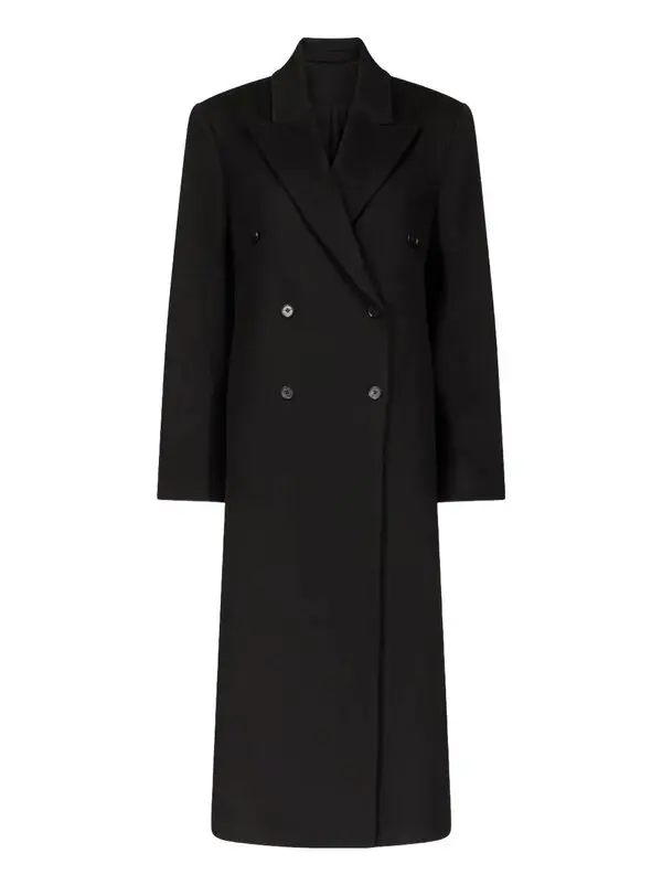 Loulou De Saison Rosco Double-breasted Coat - Black