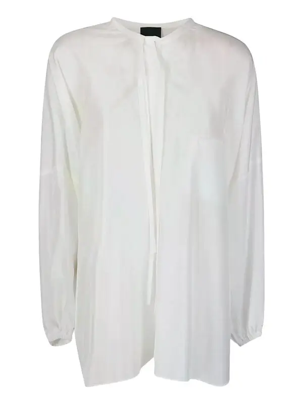 Jejia Tilda Tie-neck Blouse - White