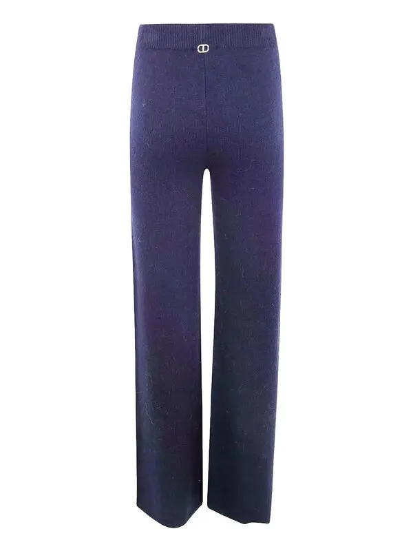 TWINSET Straight-leg Trousers - Blue