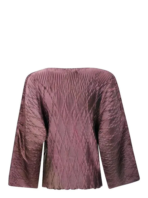BY MALENE BIRGER Tralluman Pleated-panel Blouse - Brown