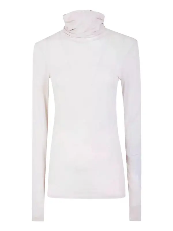 ANNE CLAIRE Turtleneck Long-sleeve Sweater - Pink