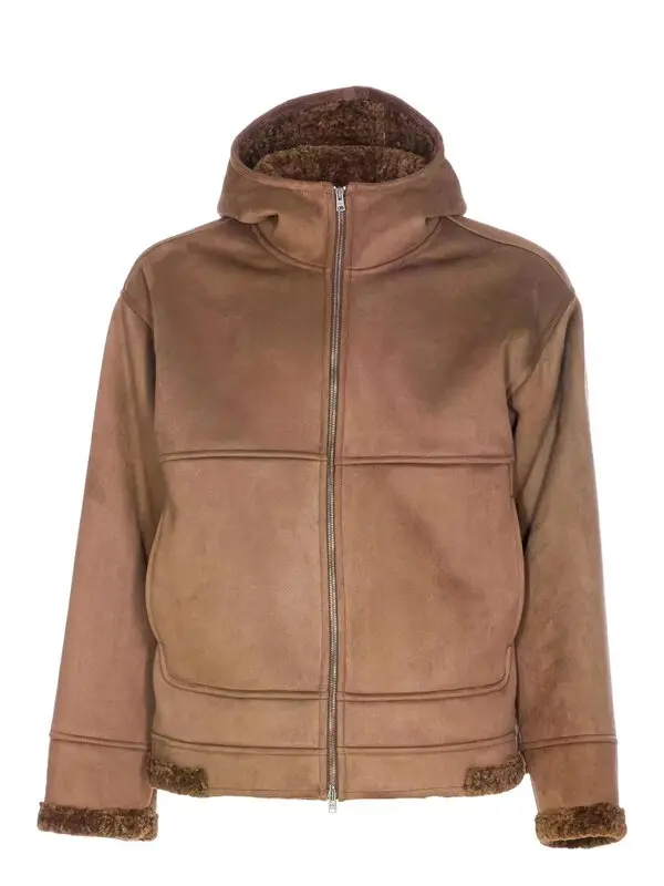 Herno Hooded Jacket - Brown