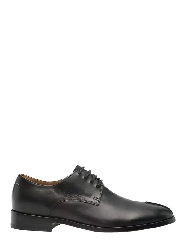 MAISON MARGIELA Leather Lace-up Shoes - Black