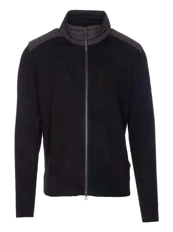 Belstaff High-neck Cardigan - Black
