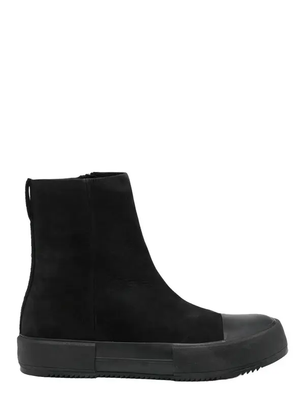 DEVOA Cow Nuback Boots - Black