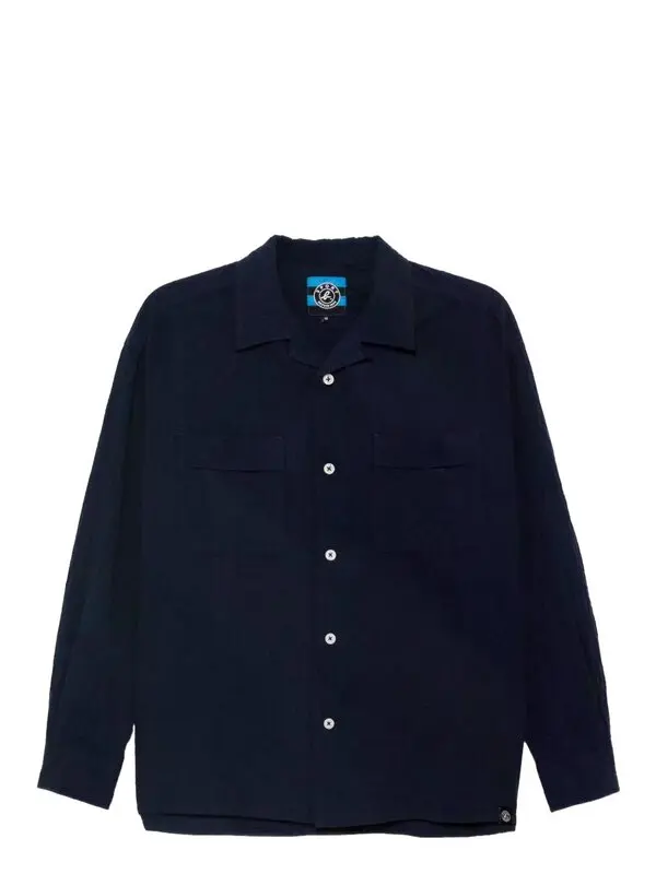 SPORT B. BY AGNÈS B. Seersucker Shirt - Blue
