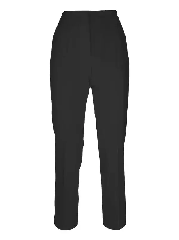 Fabiana Filippi Pressed-crease Trousers - Black