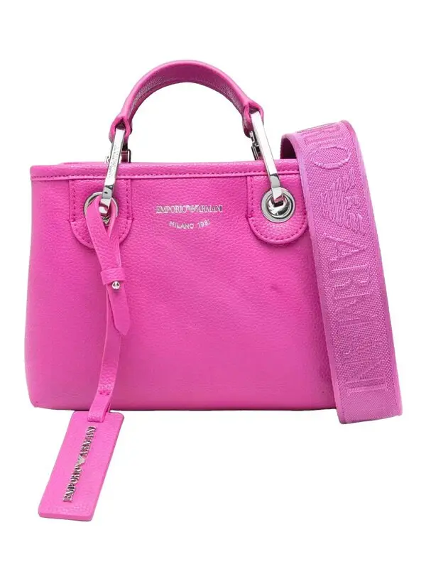 Emporio Armani Logo Detail Shoulder Bag - Pink