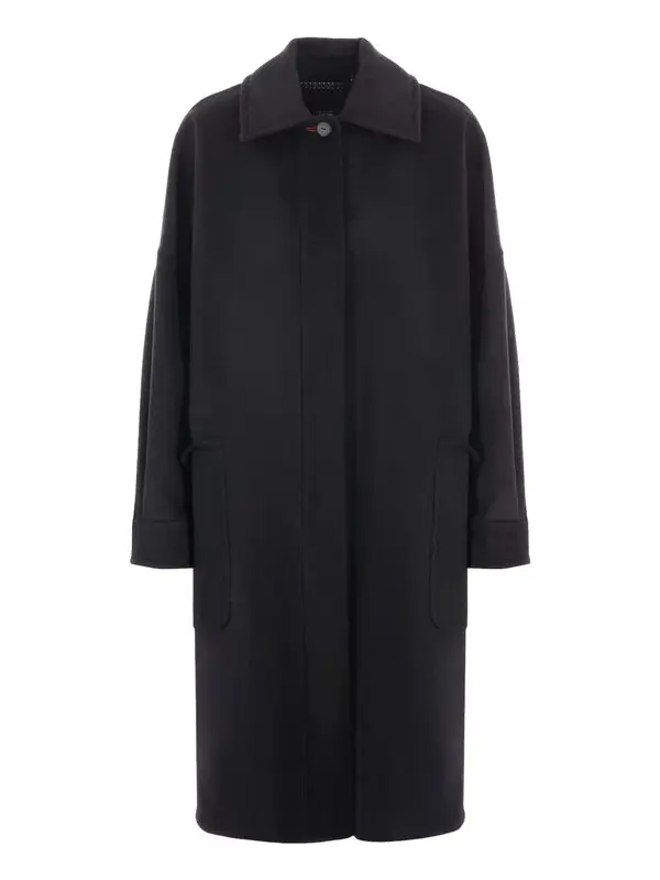 Max Mara Baruffa Coat - Black