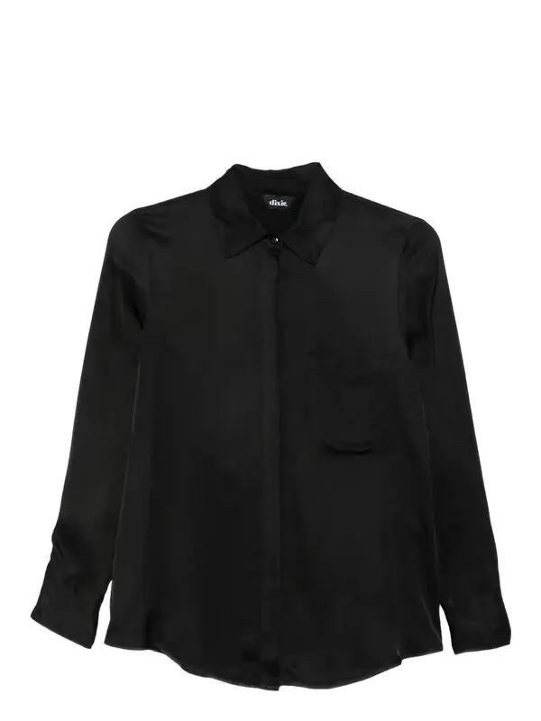 Dixie Pocket Long-sleeve Shirt - Black