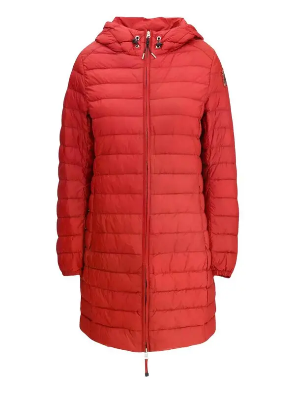 PARAJUMPERS Hooded Quilted Coat - Red