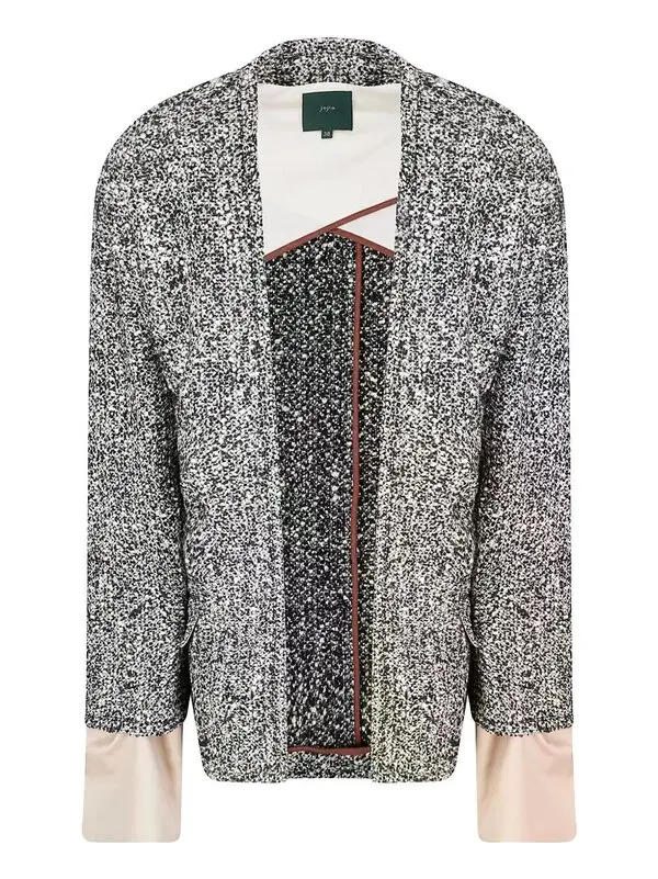 MAISON JEJIA Jonathan Speckled-texture Jacket - Black