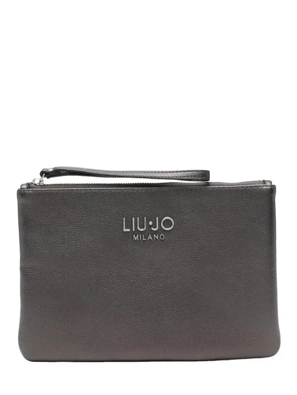 Liu Jo Zip-top Clutch - Grey