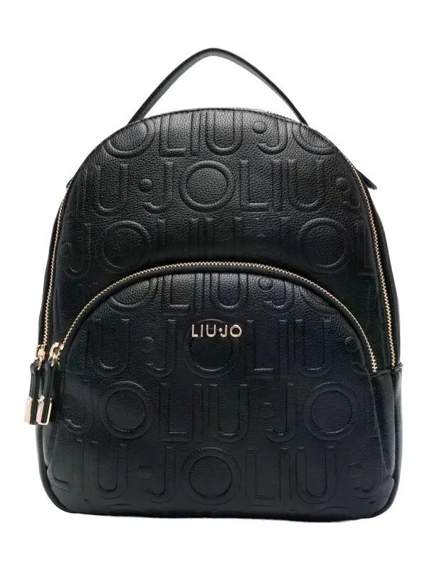 Liu Jo Logo-embossed Backpack - Black