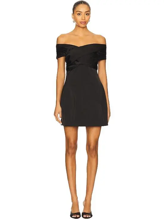 LOVERS AND FRIENDS Violla Mini Dress - Black