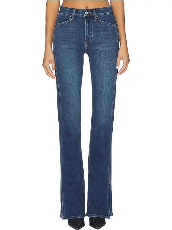 Paige High Rise Laurel Canyon Bootcut Jeans - Desolate