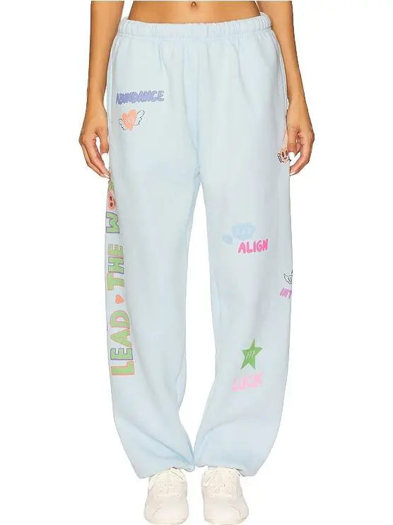 THE MAYFAIR GROUP Angels All Around Sweatpant - Blue