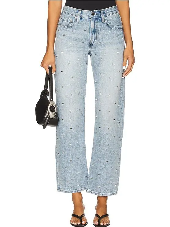 PISTOLA Lexi Mid Rise Straight Jeans - Aries