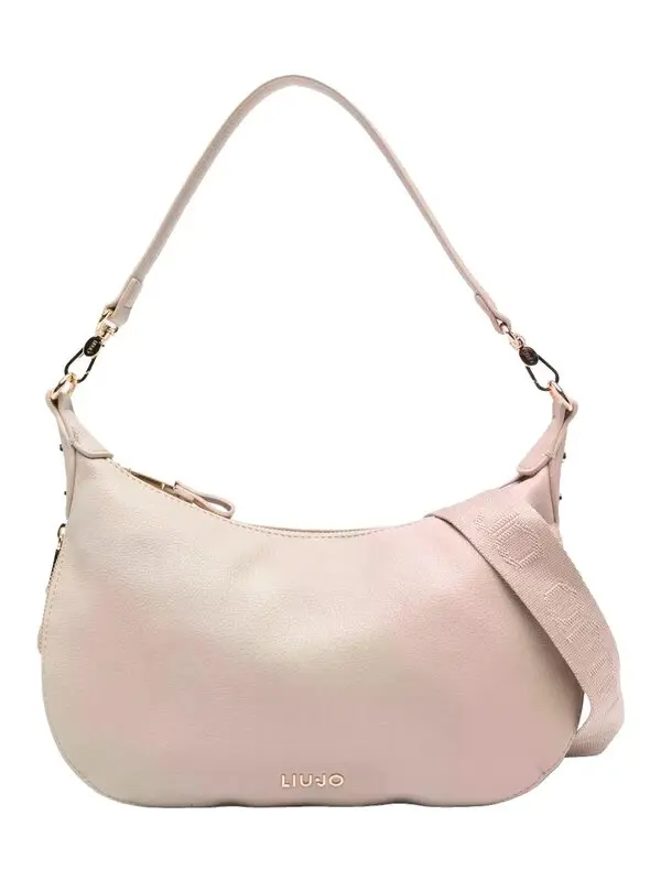 Liu Jo Curved Zip Bag - Neutrals