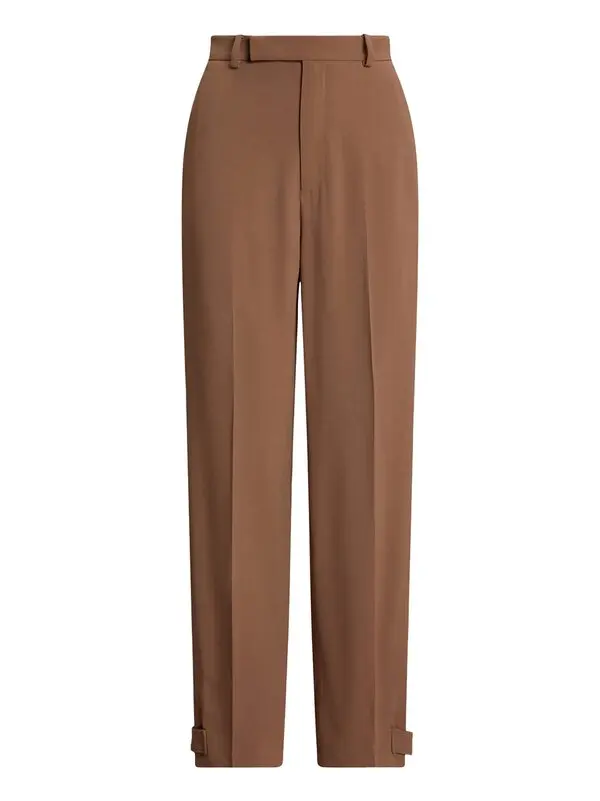 Ralph Lauren Gillian Straight Leg Trousers - Beige