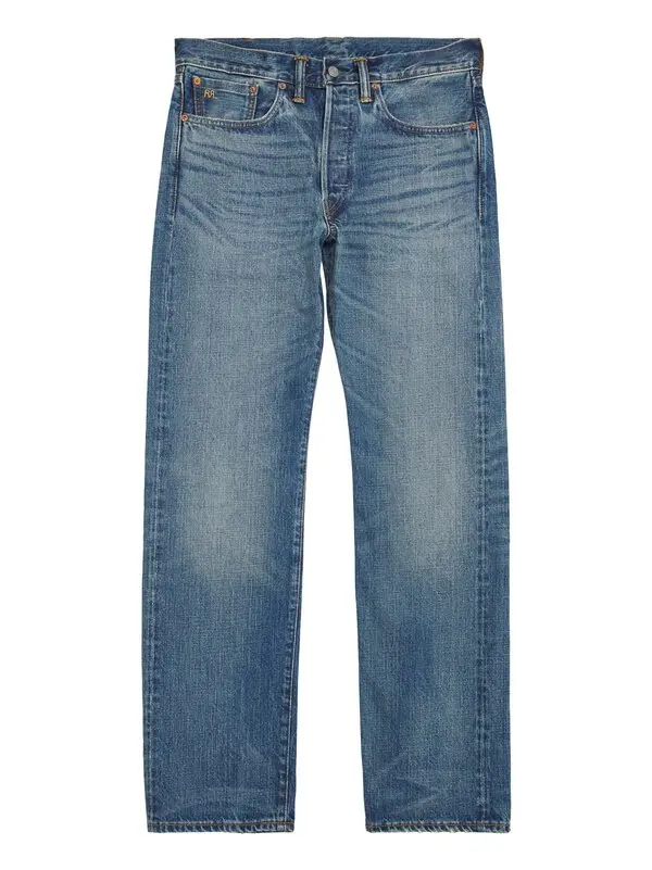 Polo Ralph Lauren Double Rl Straight Jeans - Blue