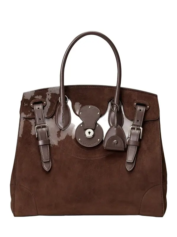 Ralph Lauren Soft Ricky 33 Top-handle Bag - Brown