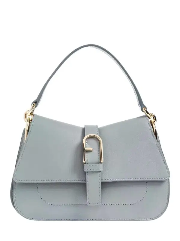 Furla Mini Leather Flow Tote - Blue