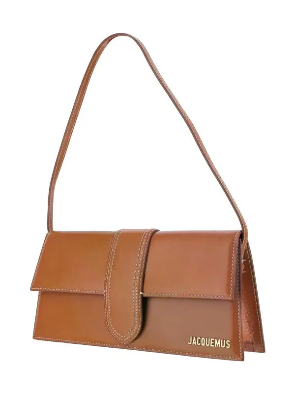 Jacquemus The Long Bambino Leather Shoulder Bag - Brown